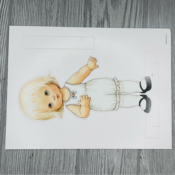 Vintage | Accents | Vintage Current Friends Around The World Paper Doll ...